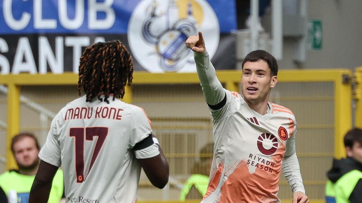 Con gol de Soulé, la Roma venció al Inter de Lautaro Martínez en San Siro