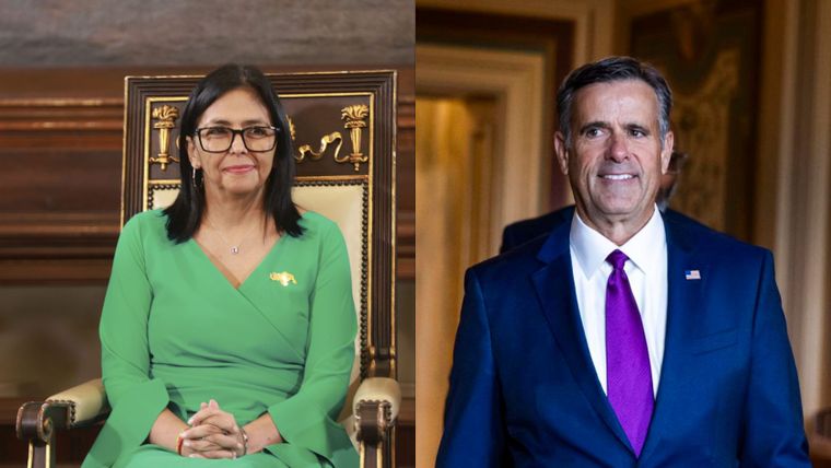 Delcy Rodríguez se reunió con el titular de la CIA tras el encuentro ...