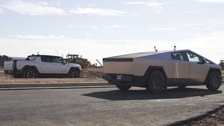 Tesla Cybertruck vs Hummer: ¿Cuál es más rápida?
