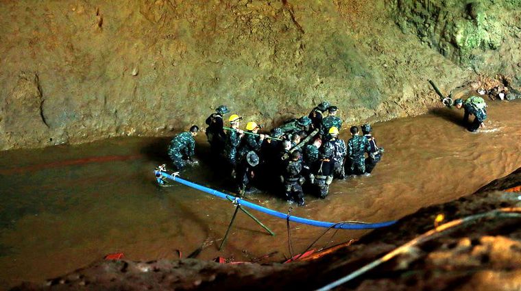 Las cifras del exitoso rescate en Tailandia