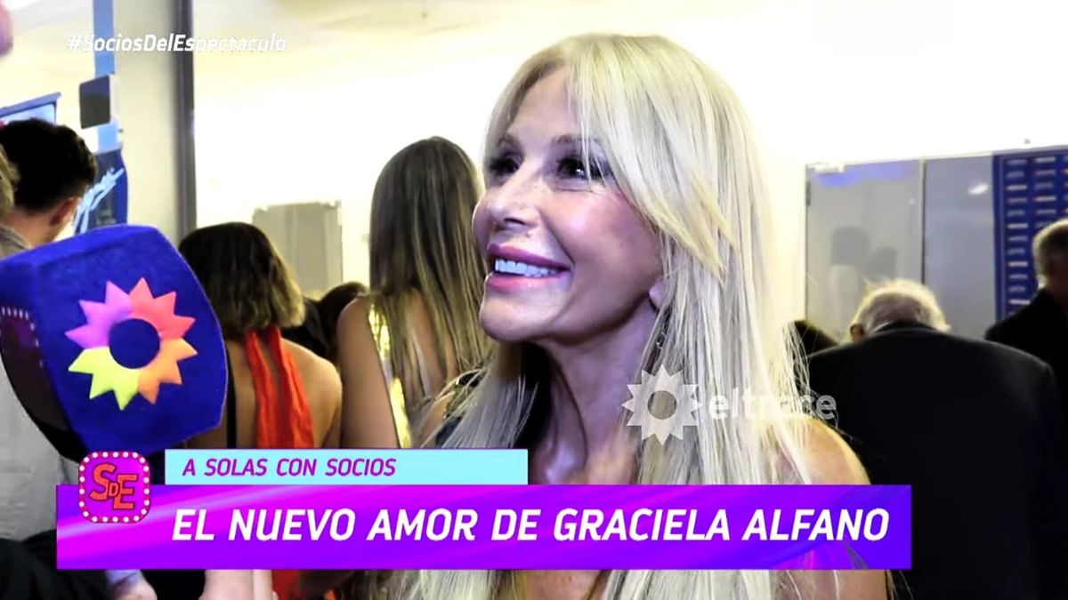Graciela Alfano confesó que es lo que más le gusta de su nuevo novio