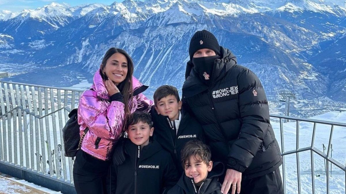 Así es el glamuroso centro de esquí que escogió Messi para disfrutar en familia