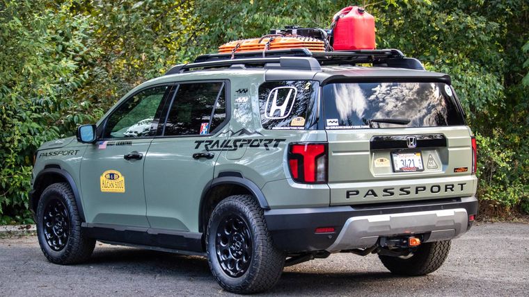 Honda Passport TrailSport competirá en el Rally Alcan 5000