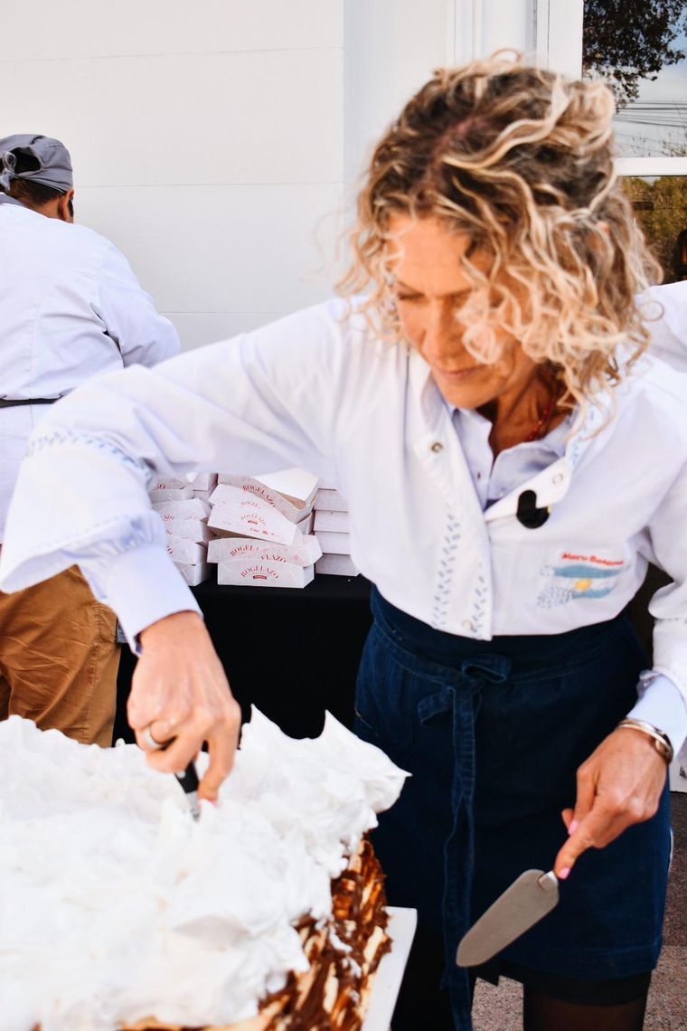 Maru Botana y un rogel de más de 10 metros en Mendoza: por qué y para qué