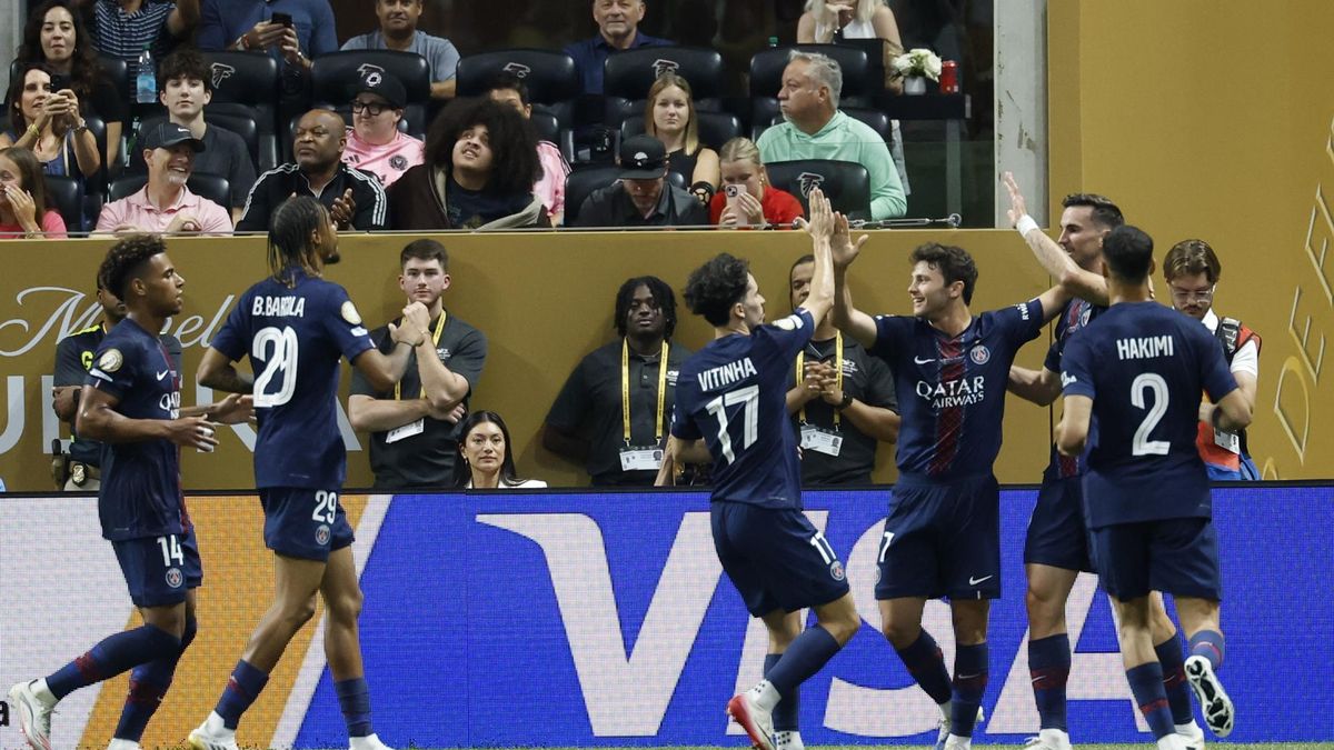 Con Messi de titular, el Inter Miami fue goleado 4-0 por el PSG y quedó eliminado del Mundial de ...