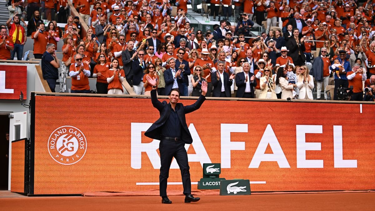 El emocionante homenaje de Roland Garros a Rafael Nadal