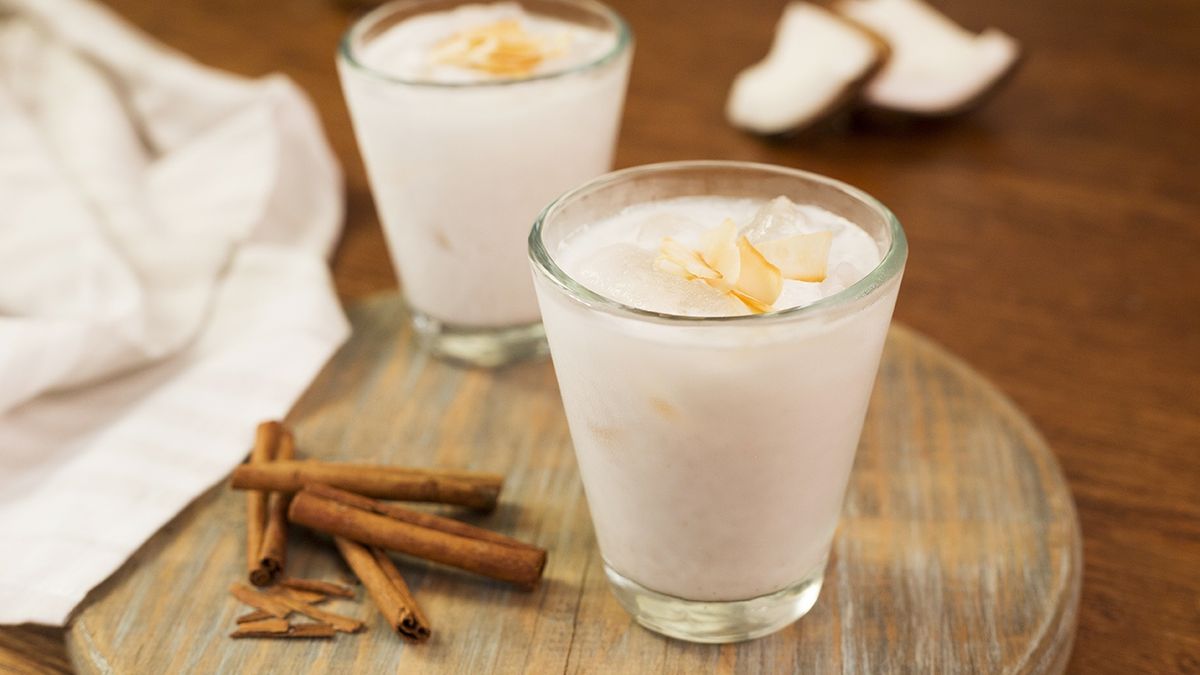 Prueba la dulce y cremosa Horchata de Coco, una bebida que te encantará