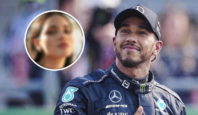 ¿Adiós Shakira? Lewis Hamilton es captado con una estrella mexicana ...