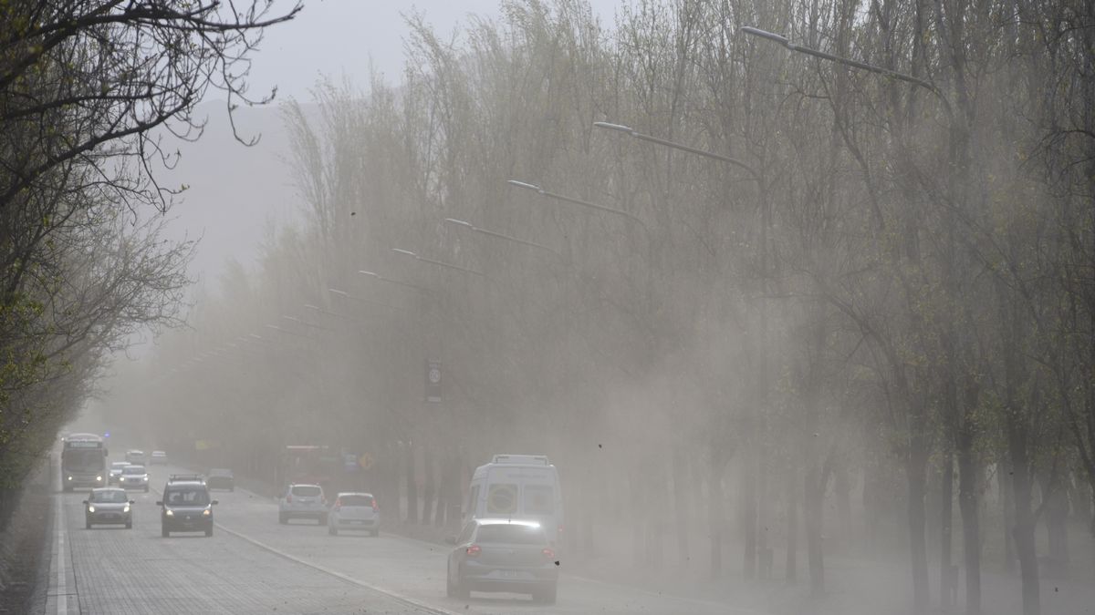 Defensa Civil emitió una alerta por Zonda y granizo