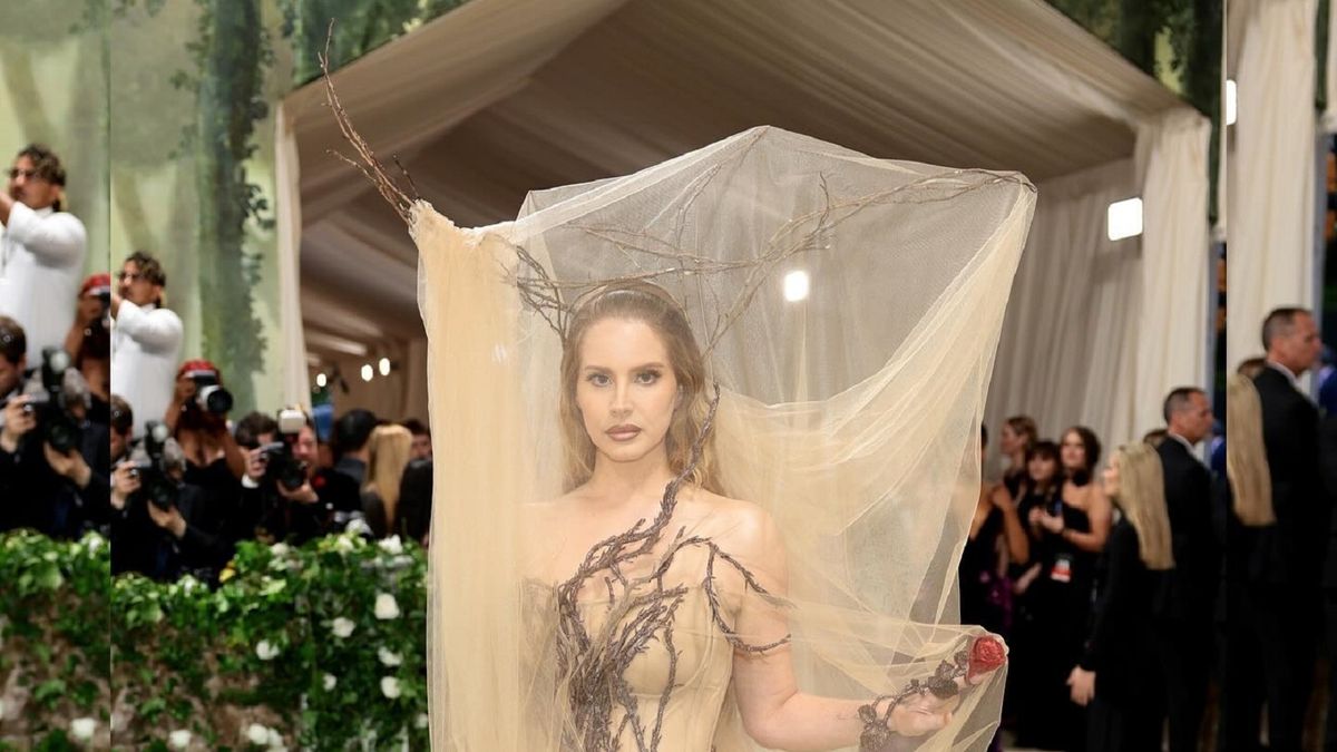 El árbol de la vida: el impactante look de Lana del Rey en la Met Gala