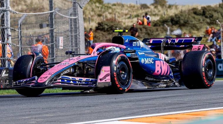 Franco Colapinto largará desde el puesto 16° en el GP de Países Bajos y la pole fue para Oscar ...