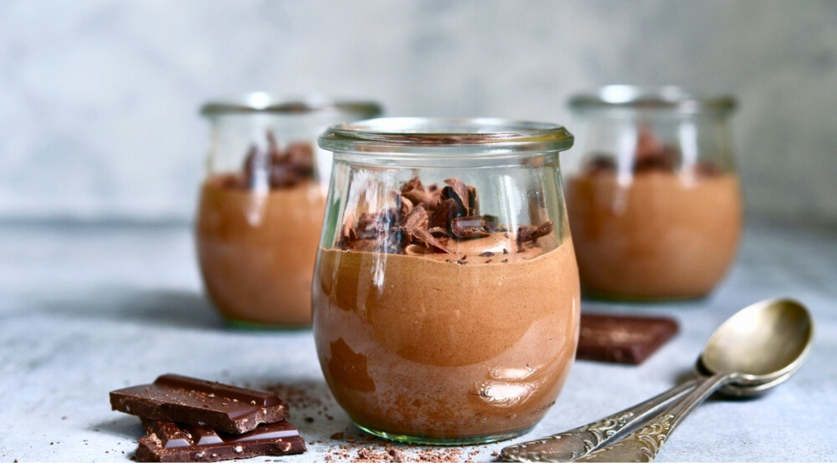 Mousse de chocolate con aceite de oliva y sal: receta paso a paso del ...