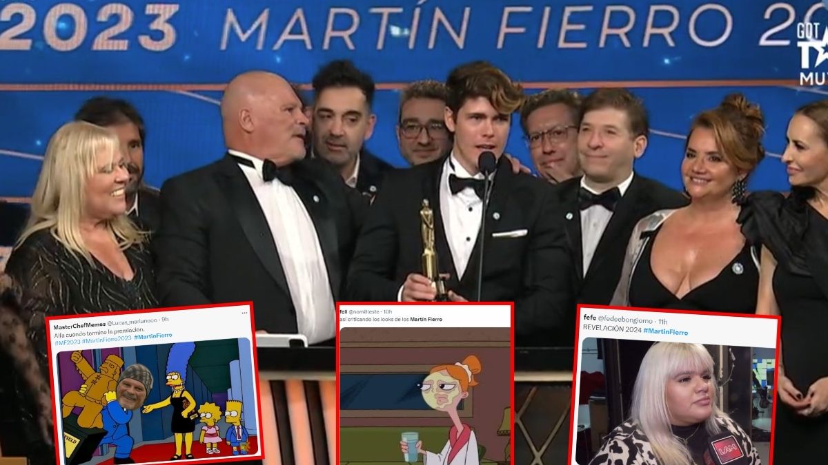 Los mejores memes que dejaron los Premios Martín Fierro 2023