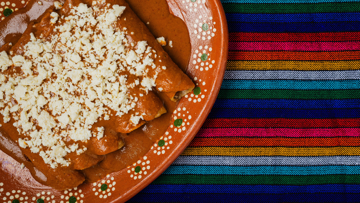 Enchiladas rojas: receta tradicional mexicana fácil, picante y llena de ...