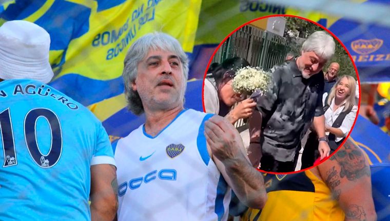 Se casó Rafa Di Zeo, jefe de la barra brava de Boca: la broma de sus ...