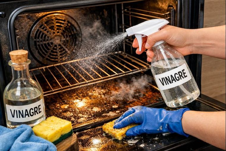 Vinagre blanco en el horno: cuándo conviene aplicarlo y por qué ...
