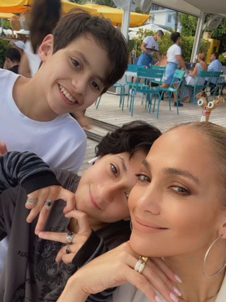 Así lucen hoy Max y Emme, los mellizos de Jennifer Lopez y Marc Anthony ...