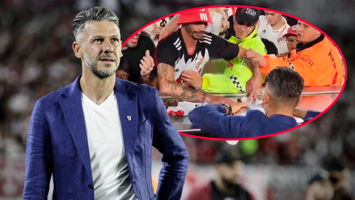 El incómodo cara a cara de Demichelis con un plateísta de River tras ...