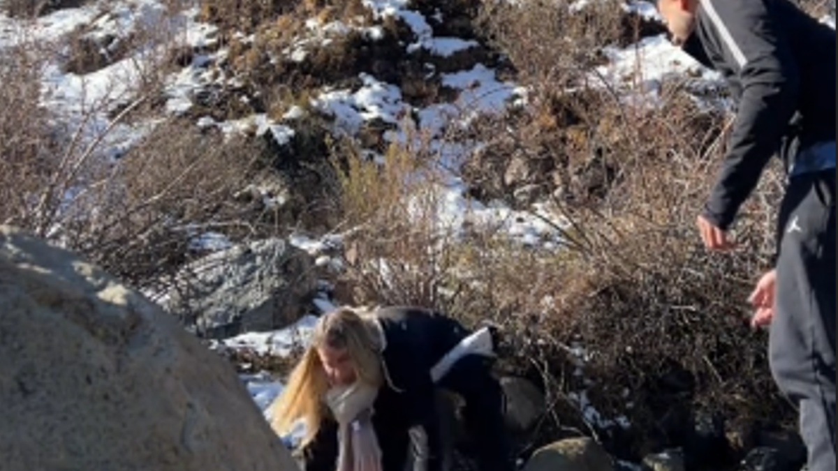 Video viral en TikTok: joven resbala cruzando un río en Mendoza y ...