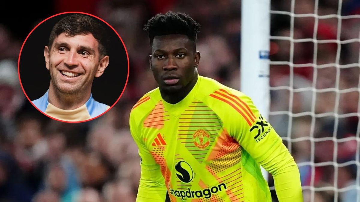 Tras rechazar a Dibu Martínez, Manchester United borró a Andrés Onana ...