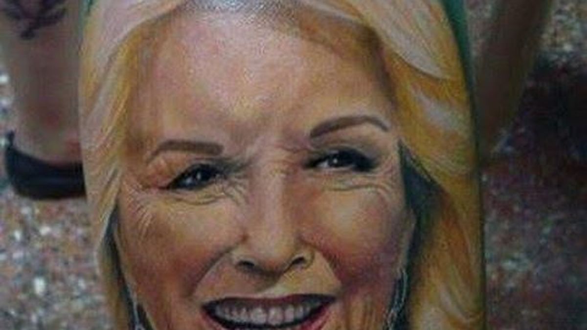 ¡Pero qué mostra!, un fan se tatuó la cara de Mirtha