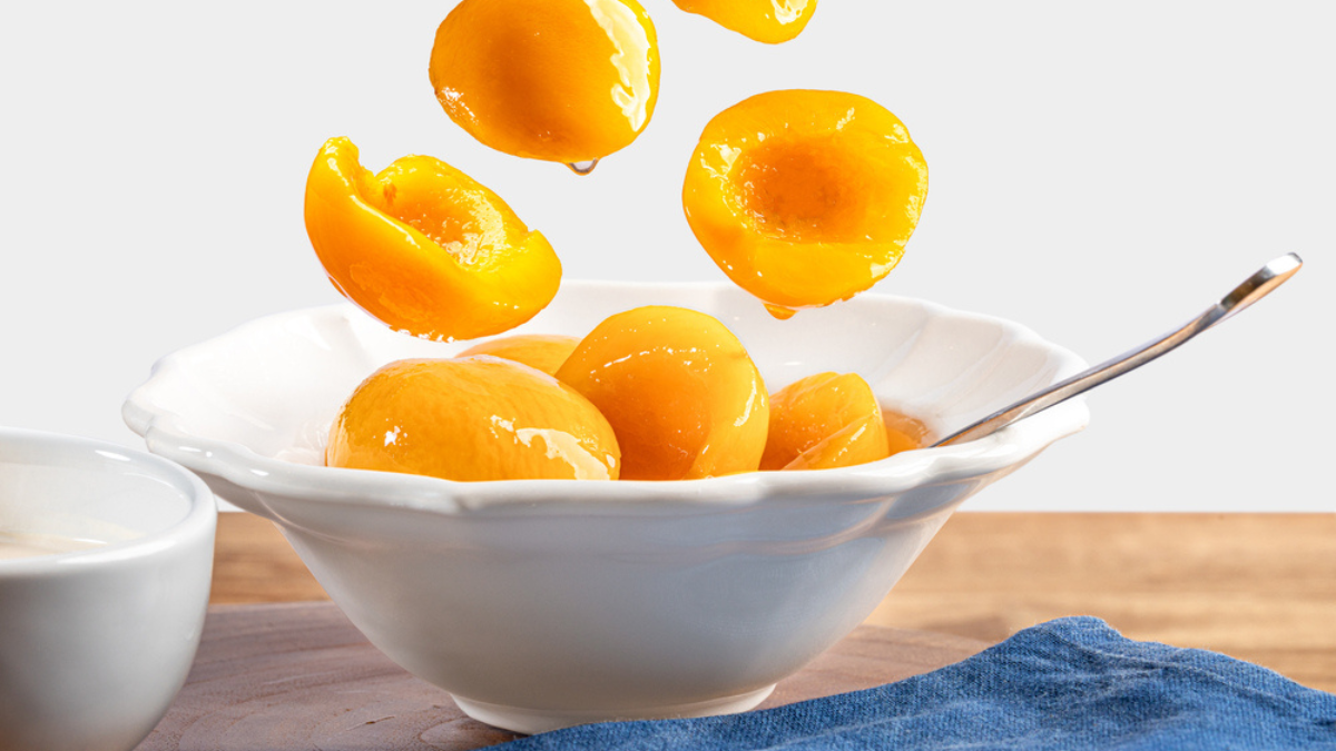 Comienza la semana muy dulcemente con estos deliciosos duraznos en almibar
