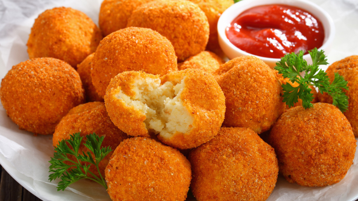 Receta fácil de bombas de papa: ¡deliciosas y crujientes!