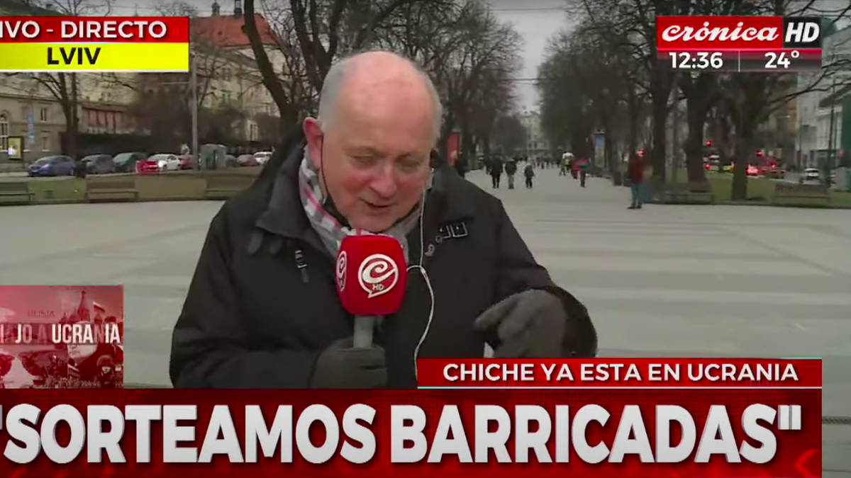 Confundieron a Chiche Gelblung con un refugiado de Ucrania: mirá lo que ...