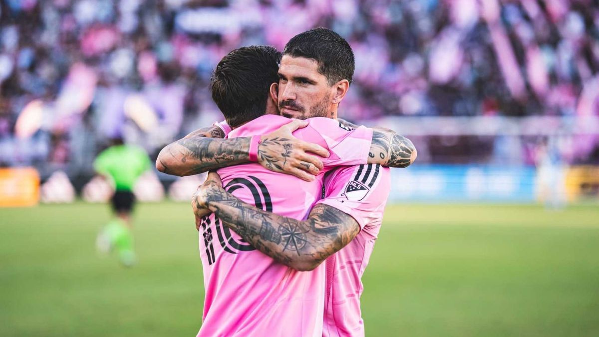 Video: así reaccionó Messi al primer gol de Rodrigo De Paul en el Inter Miami