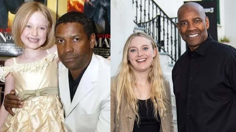 Dakota Fanning y Denzel Washington de reencuentran a 19 años de Hombre ...