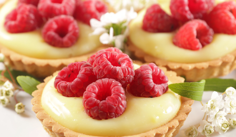 Cómo hacer una tarta de frambuesa con base crujiente y relleno suave