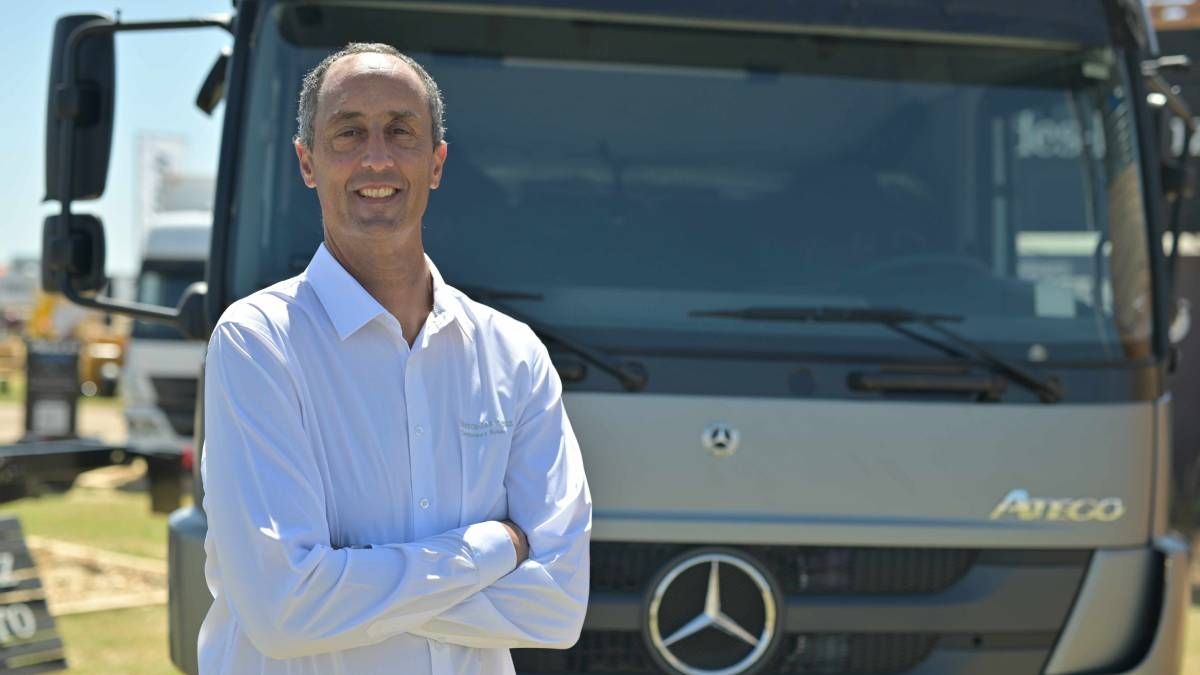 Mercedes-Benz lideró las ventas de camiones y buses de Argentina en 2024