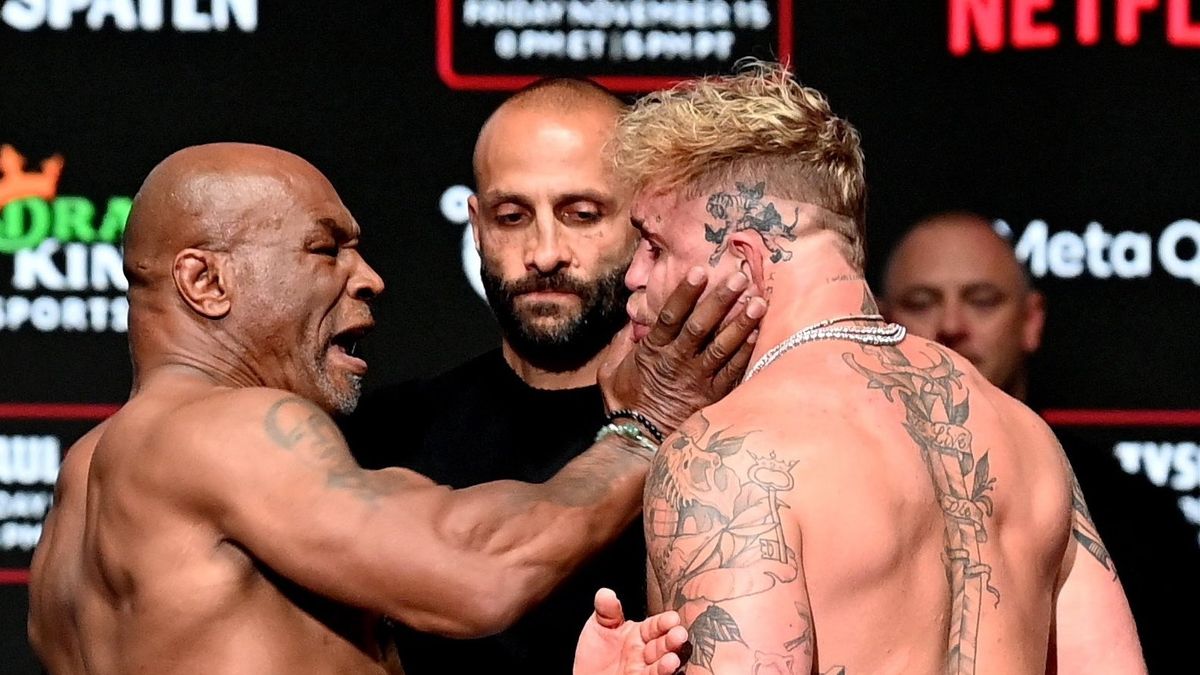 ¿Por eso? Un video revela el motivo por el que Tyson le pegó a Jake ...