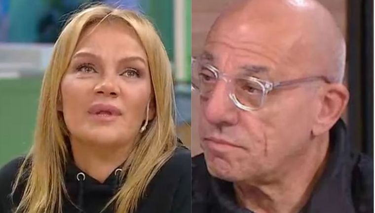 El desconsolado llanto de Eliana Guercio tras la muerte de Toti Ciliberto