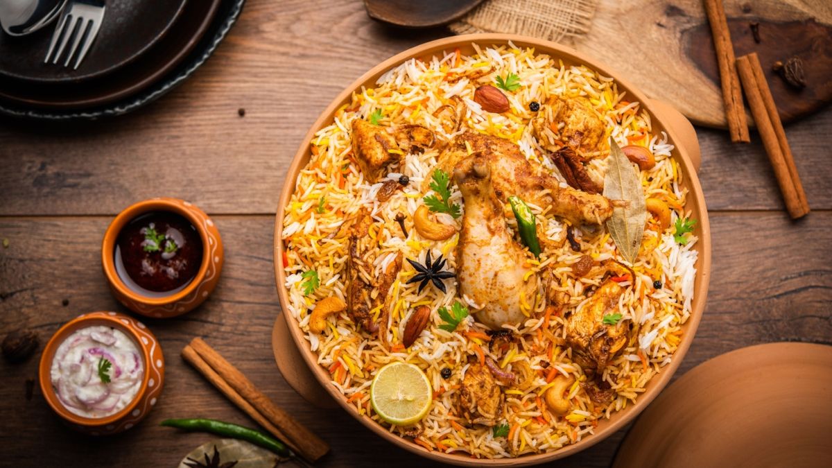 Biryani de pollo con almendras: una receta clásica de la India en pocos ...
