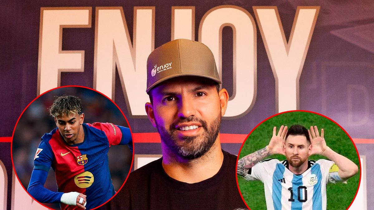 La tajante frase del Kun Agüero sobre la comparación de Lamine Yamal con Messi: “Es una máquina ...