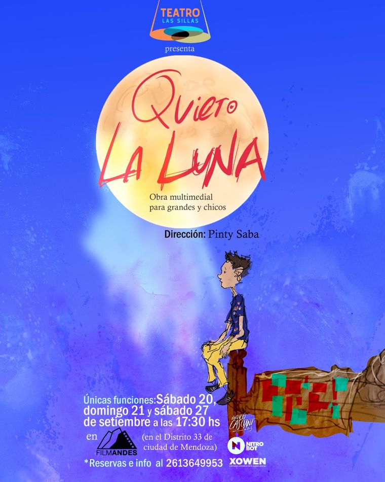 Quiero la luna: la novedosa y divertida obra que Pinty Saba estrenará ...
