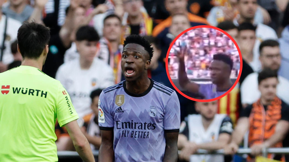 El vergonzoso canto racista de los hinchas del Valencia a Vinicius y su ...