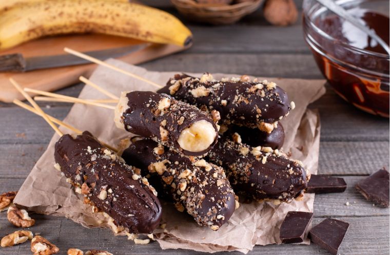 Bananas con chocolate: todos los secretos