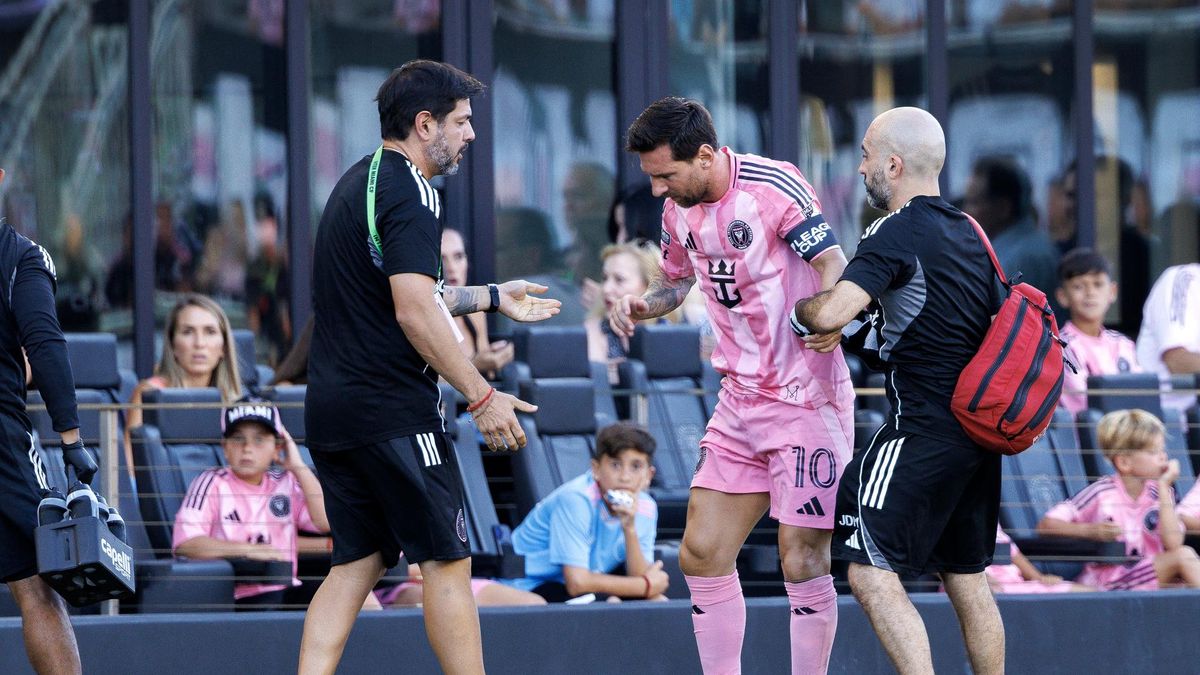 Lionel Messi, lesionado: qué dice el parte oficial de Inter Miami y ...