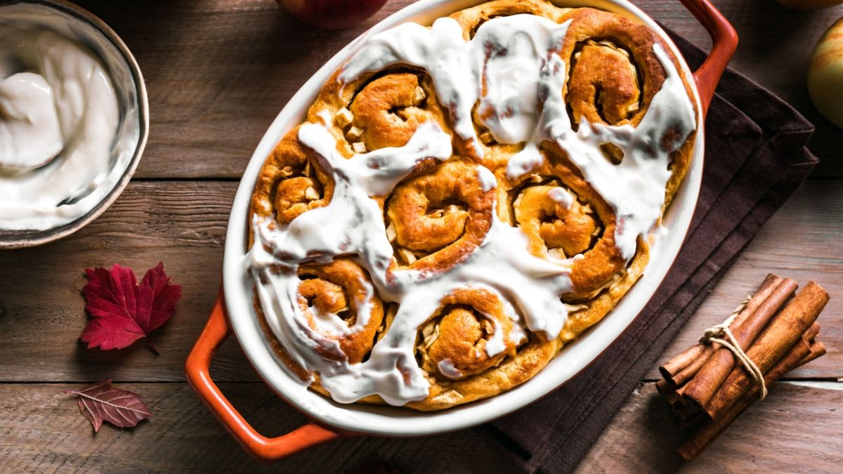 Rollos de canela y manzana: una receta deliciosa en simples pasos