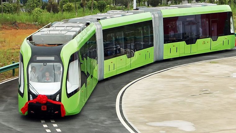 Buses o tranvías eléctricos modernos: una idea para plasmar en todo el país