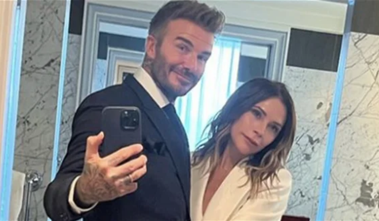 Las fotos íntimas de David Beckham en bóxer que mostró su esposa ...