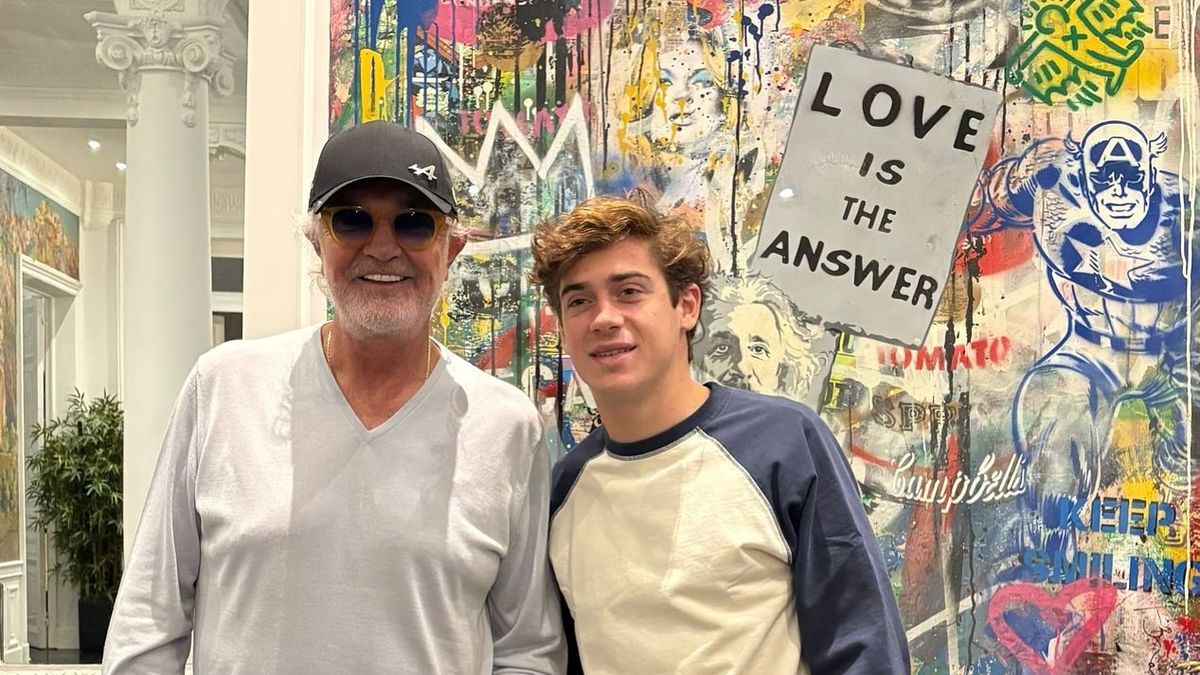 La curiosa respuesta de Colapinto sobre Flavio Briatore, jefe de Alpine ...