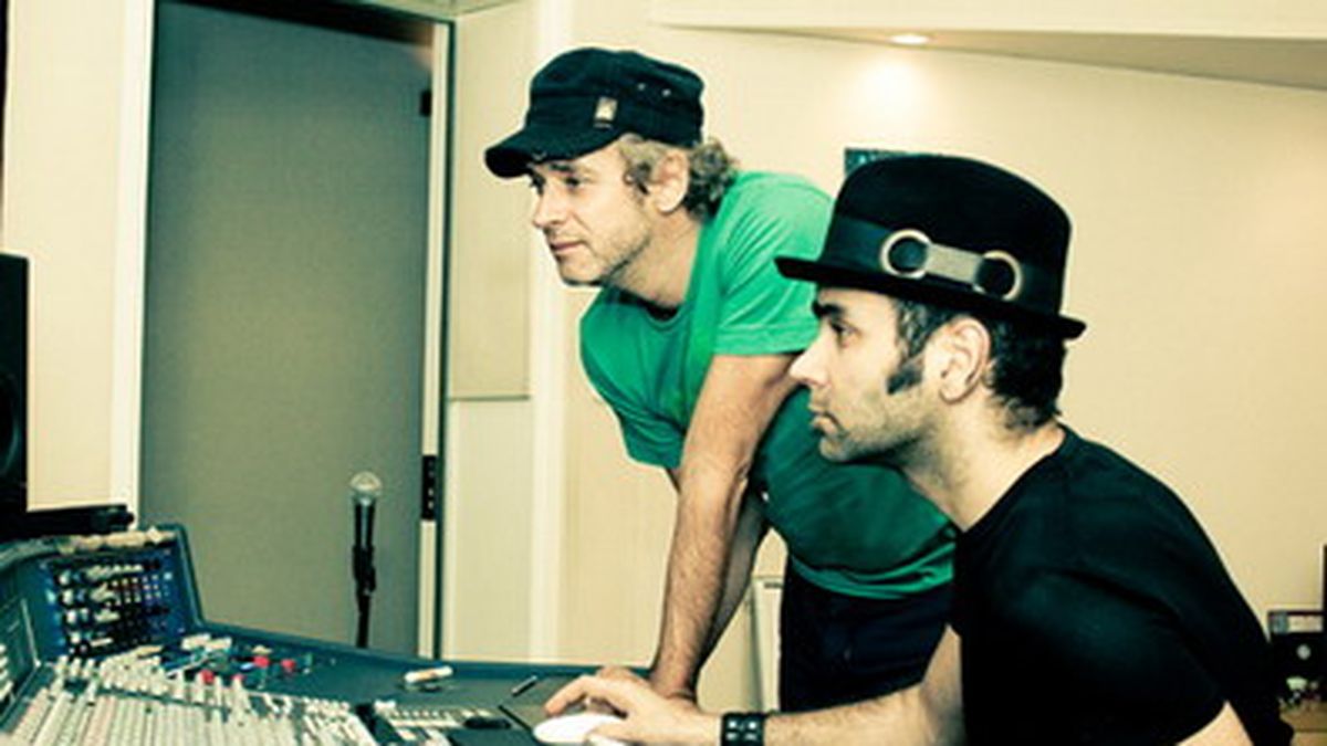 Gustavo Cerati graba en Nueva York