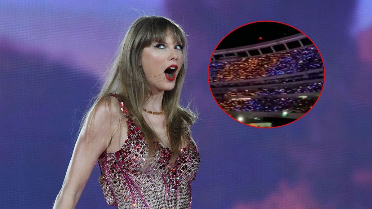 El momento “bostero” del recital de Taylor Swift en el Monumental que ...