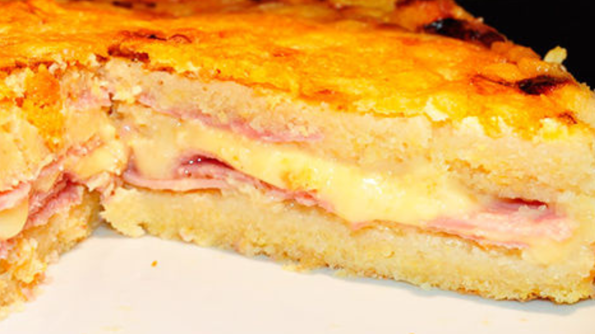 Receta de fainá rellena con jamón y queso: fácil y deliciosa